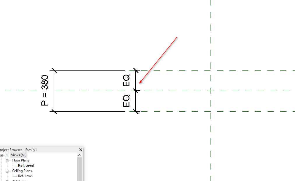 How to keep an element centered when adjusting a parameter dimension ...