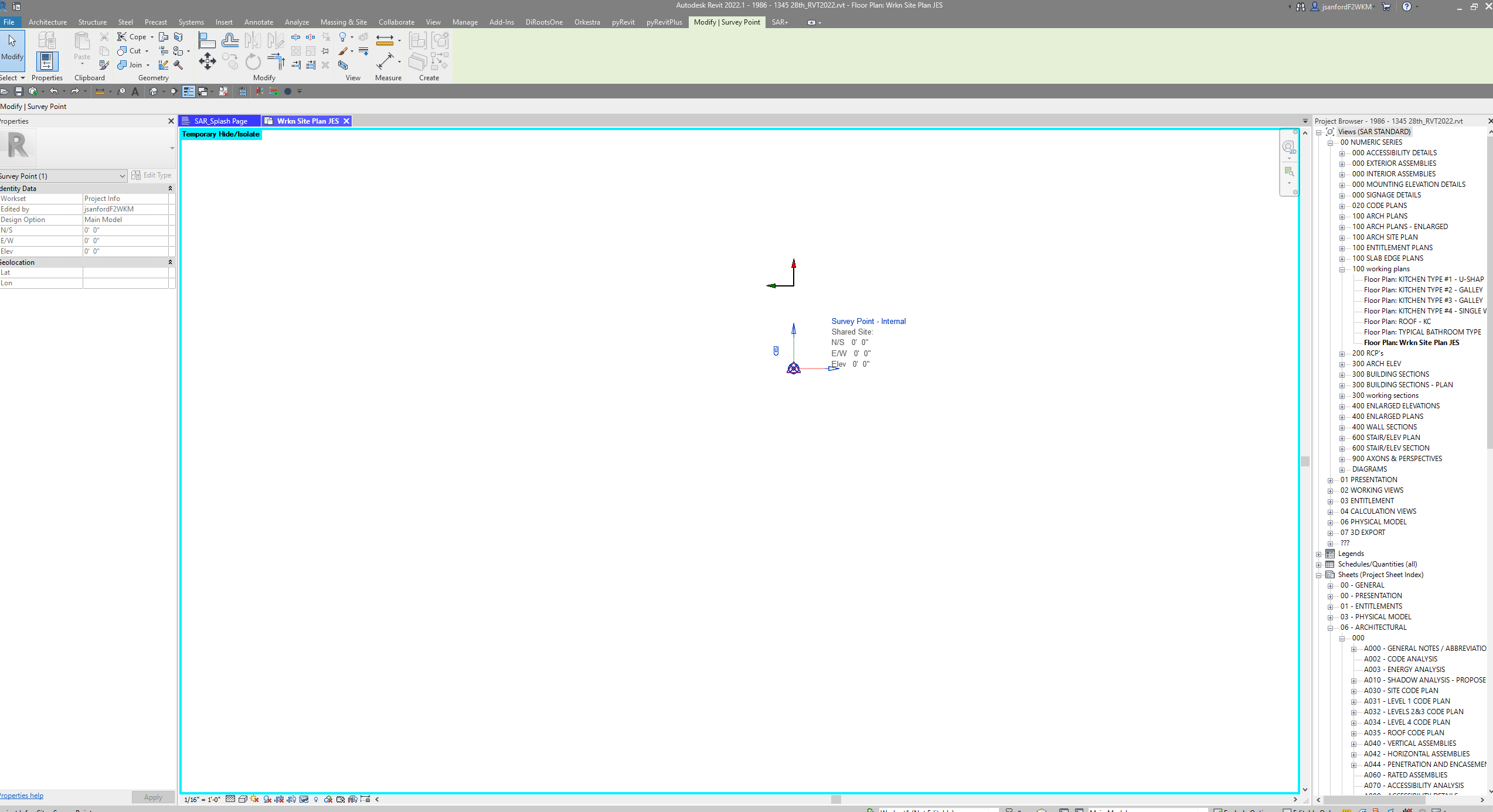 Solved: Survey point and base point both at 0, 0 but they do not line ...