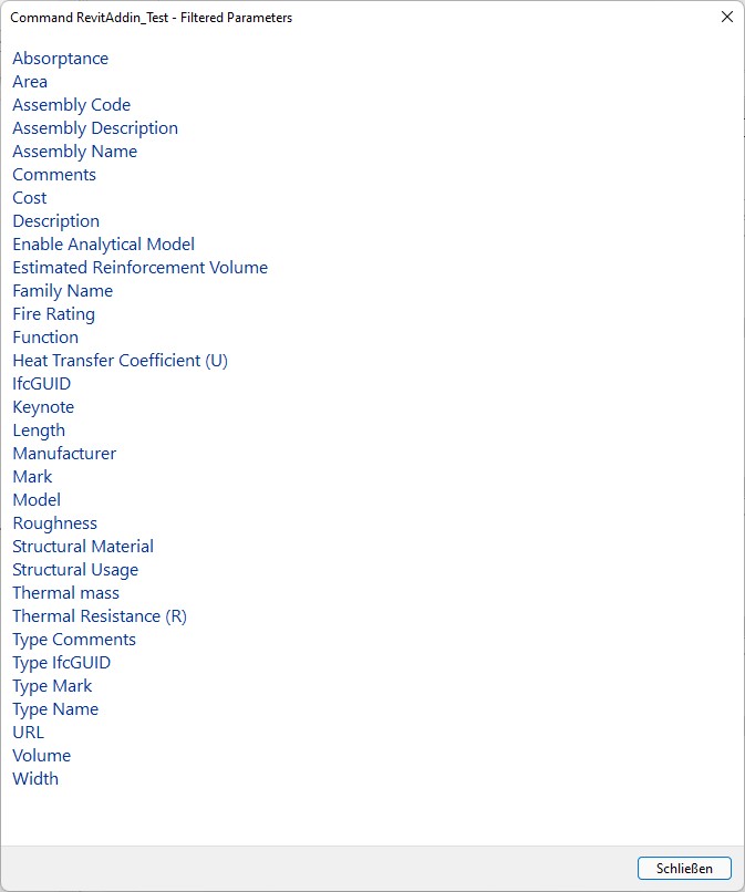 Solved: Get all possible FilterRule parameters - Autodesk Community