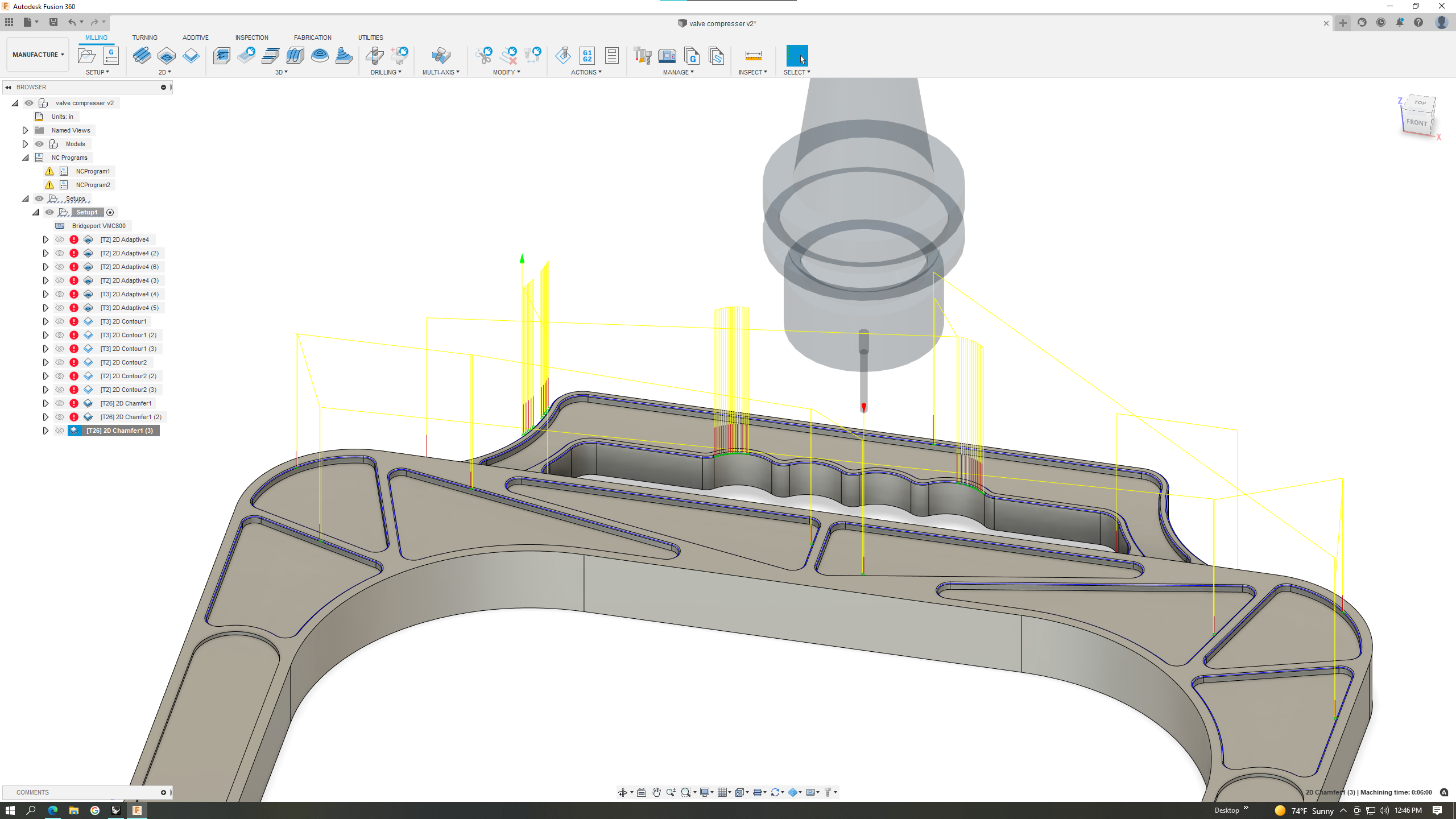 2D chamfer help - Autodesk Community