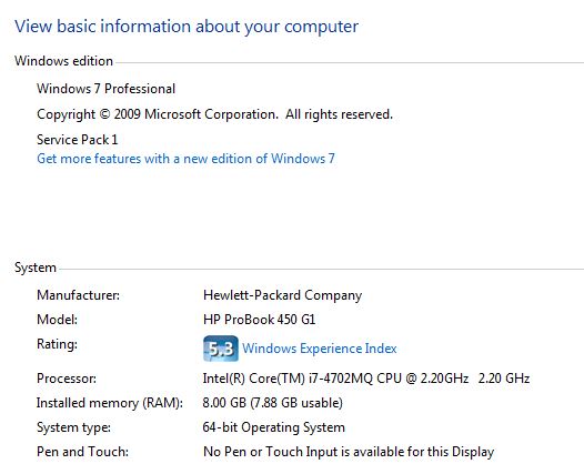 AutoCAD 2015 LT, Switchable Graphics, HP 450 G1 - Autodesk Community