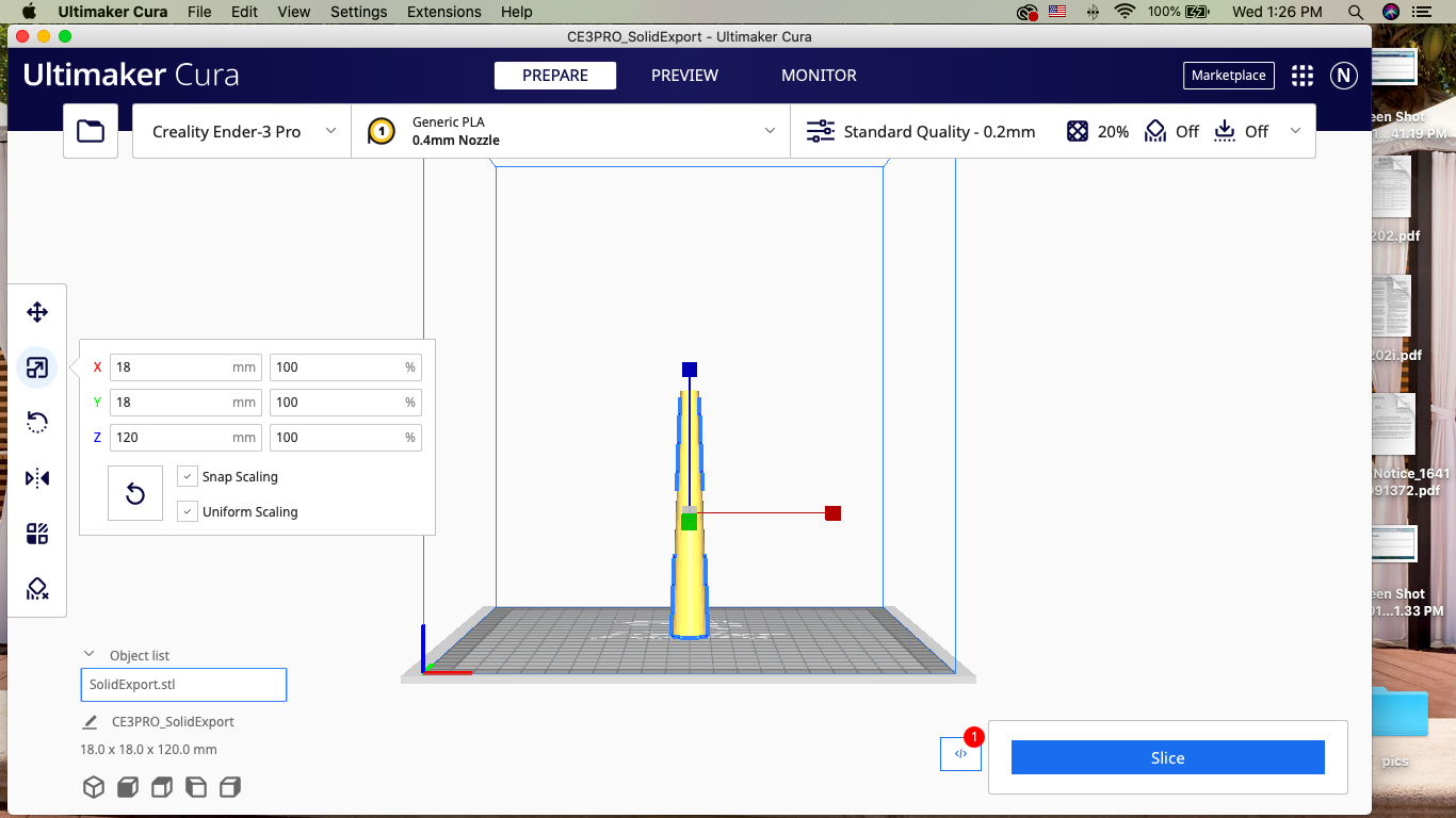 Solved: fusion 360 to Cura wrong dimensions - Autodesk Community