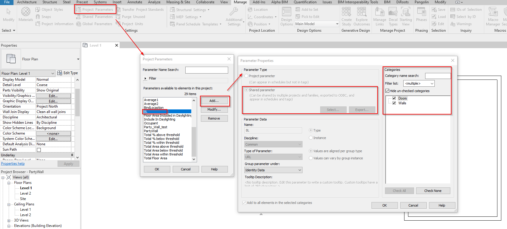 Solved: Import documents (e.g. PDF) and link them to objects (Walls ...