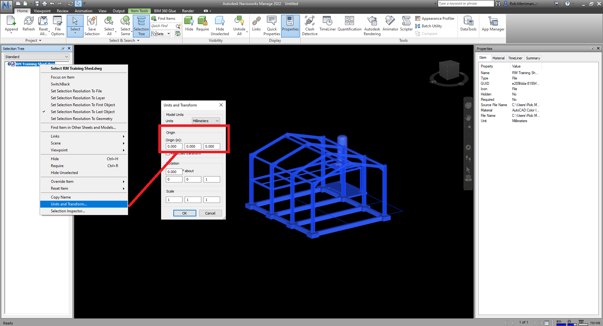 Object Distortion after Model export from Advanced steel 2020 to ...