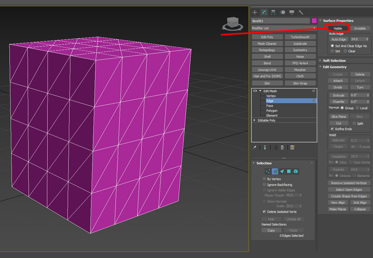 Solved: Mesh edges not showing - Autodesk Community