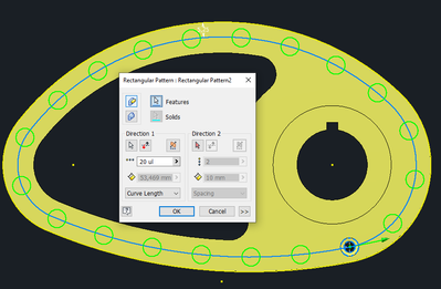 Curve driven pattern on CAM.... - Autodesk Community