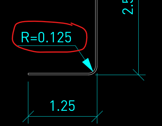 Solved: Radius Dimension in Drawing Style - Folded Beam - Autodesk ...
