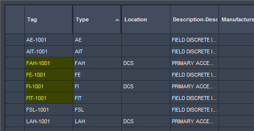 Extra Instrument tagging called up in Instrument Schedules - Autodesk ...
