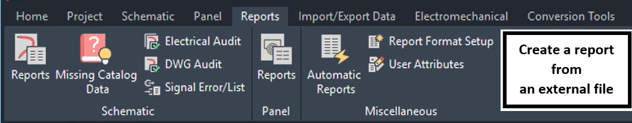 Create a report from an external file - Autodesk Community