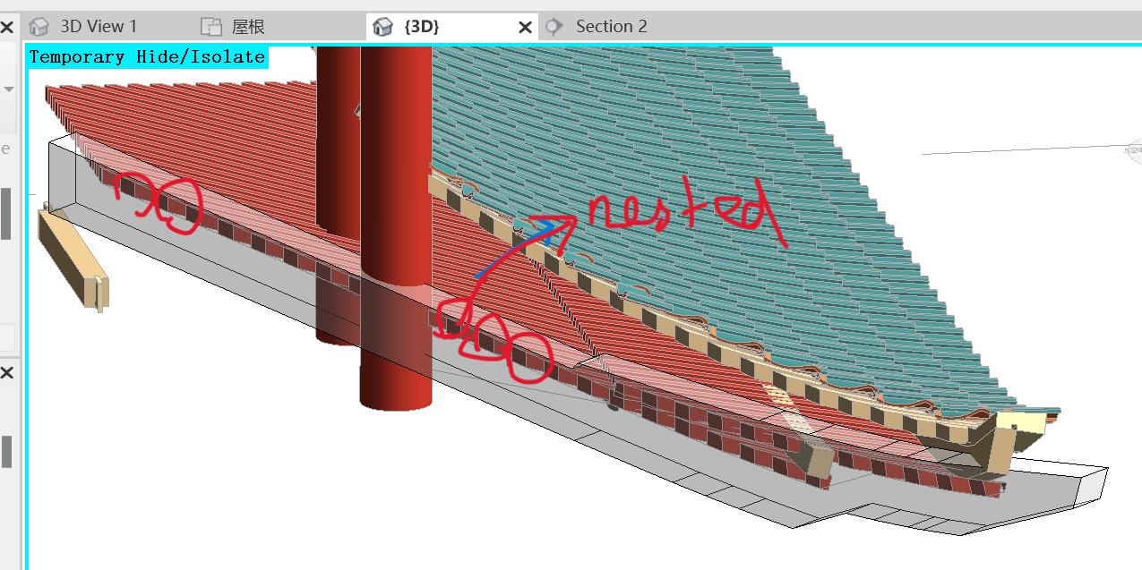 Solved: How to offset/lock a roof ridge from the cut reference lines in ...