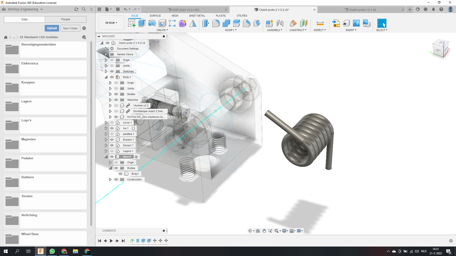 How to align a spring? - Autodesk Community