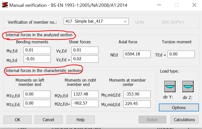 Steel design forces check - Autodesk Community