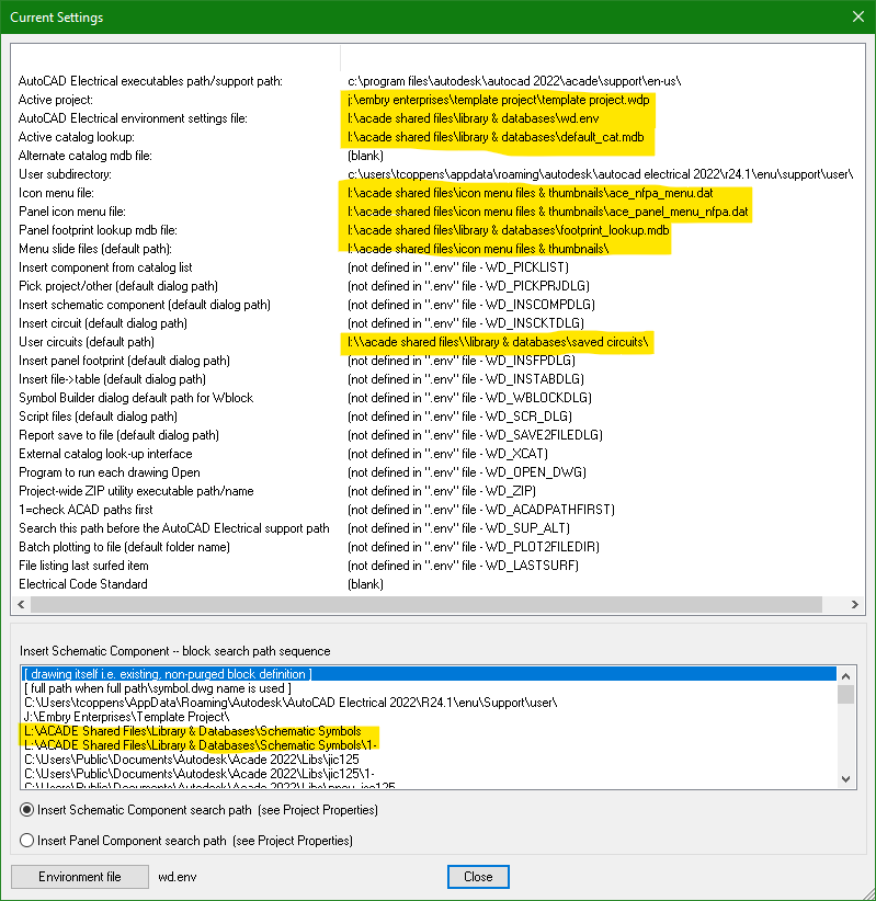 Solved: Other users' ACADE cannot locate server wd.env file despite changed filepaths in ...