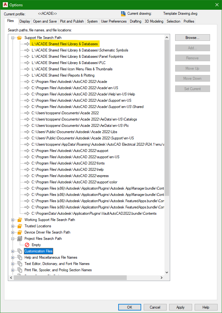 Solved: Other users' ACADE cannot locate server wd.env file despite changed filepaths in ...
