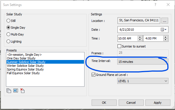Pause to solar animation - Autodesk Community