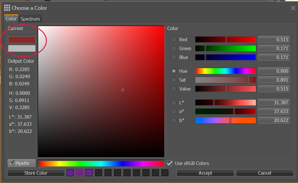 Solved: Material Color - Storing Colors changes values slightly - Autodesk Community