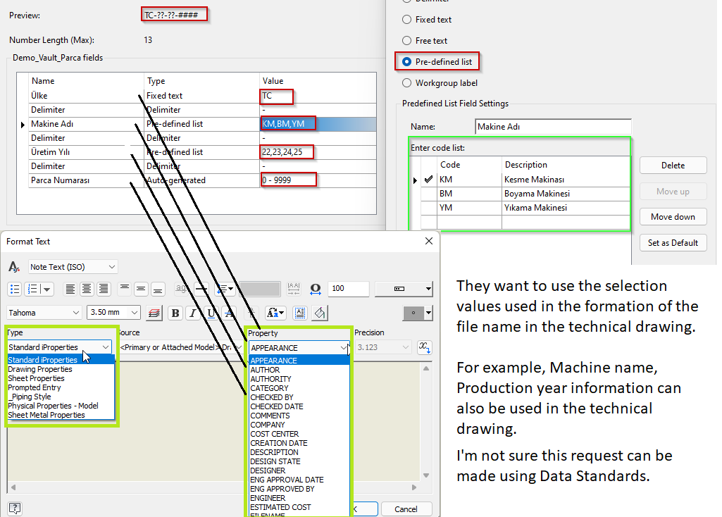 Using Numbering Information in Drawing - Autodesk Community