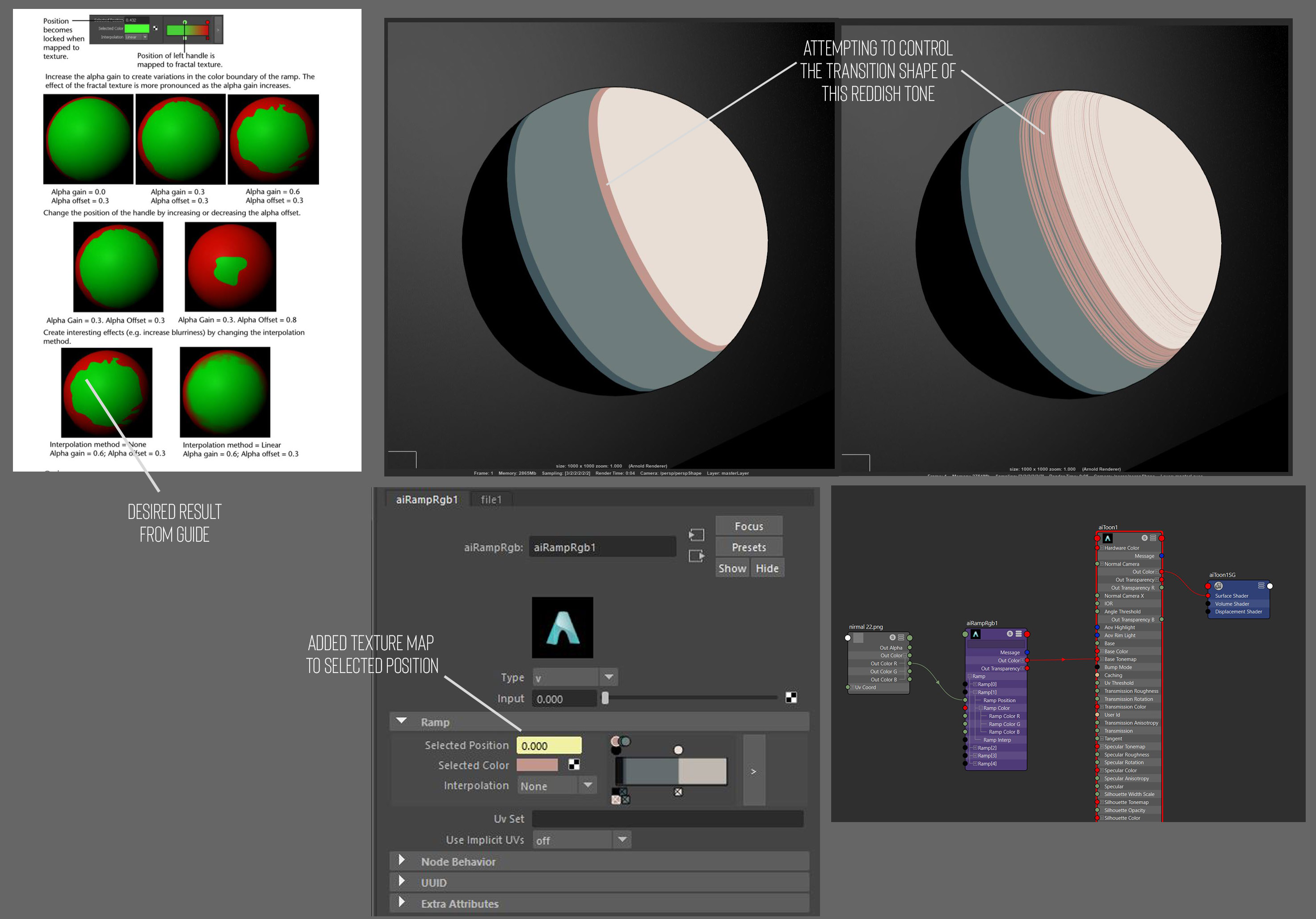 Solved: Ai Toon Shader - Ramp Interpolation Help Needed - Autodesk ...