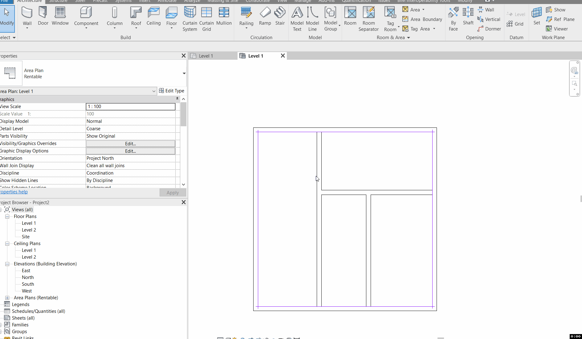 Moving area boundaries with walls - Autodesk Community