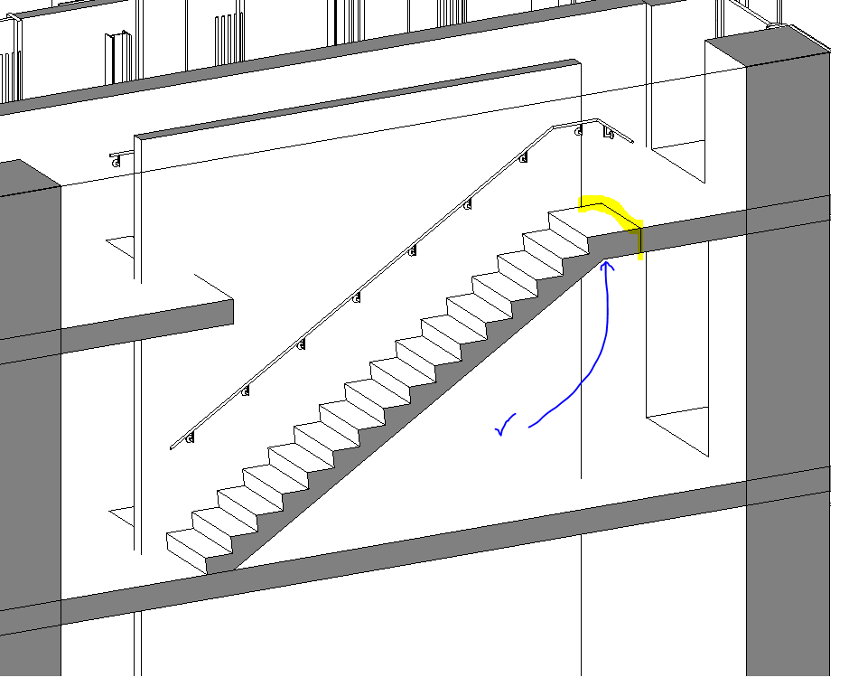 Solved: Stair Landing Connection Linework - Autodesk Community