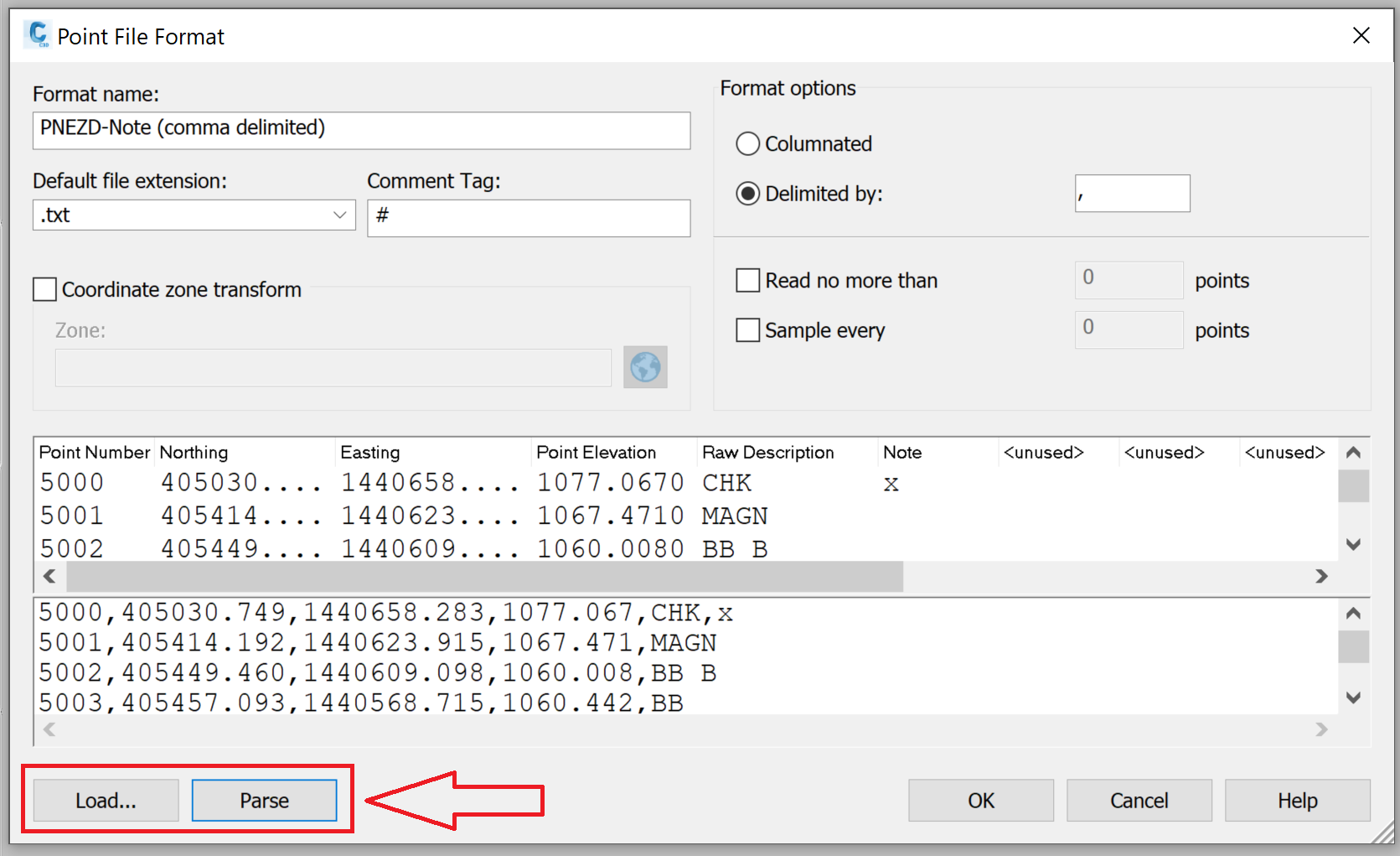 Missing column from survey data file - Autodesk Community