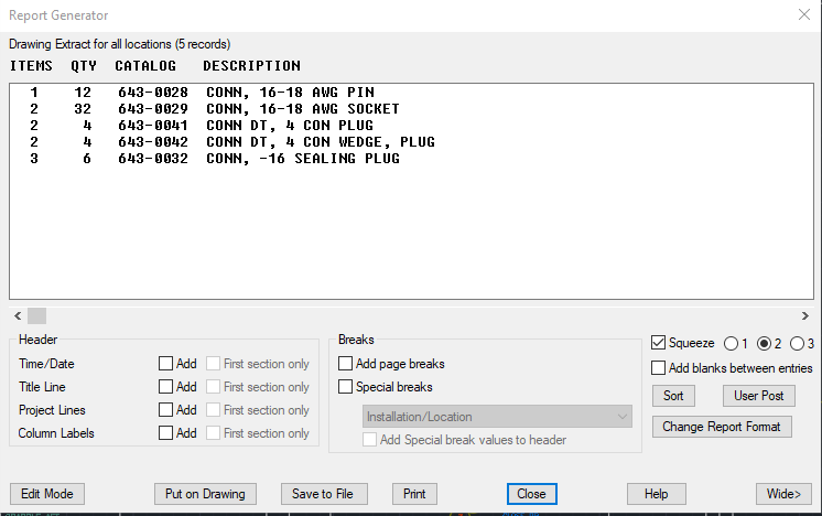 Solved: When creating BOM, item numbers differ from those that are assigned in the edit ...
