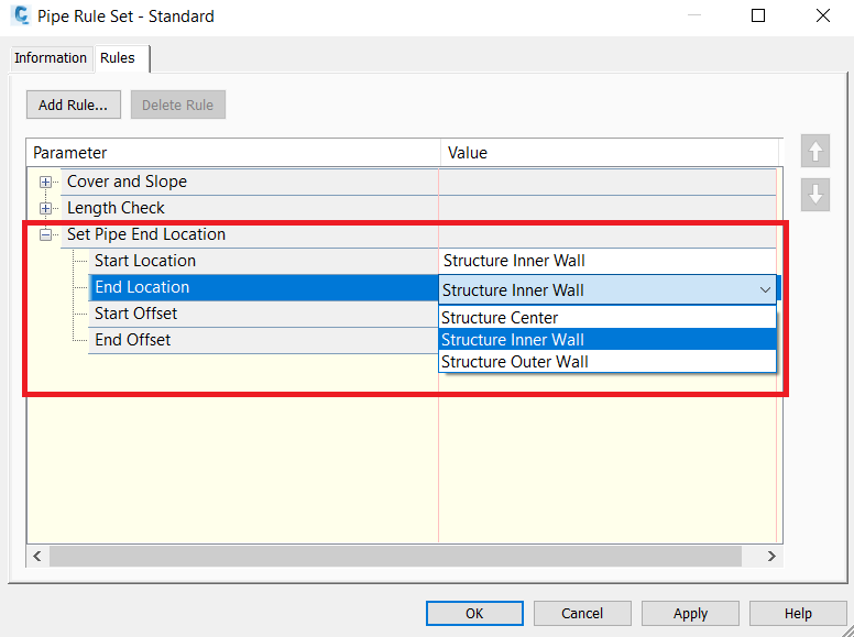 adjusting pipe and structure connection point - Autodesk Community