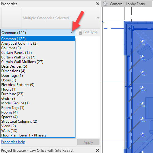 Revit Productivity Tip – Selection Filter (Not Filter Selection ...