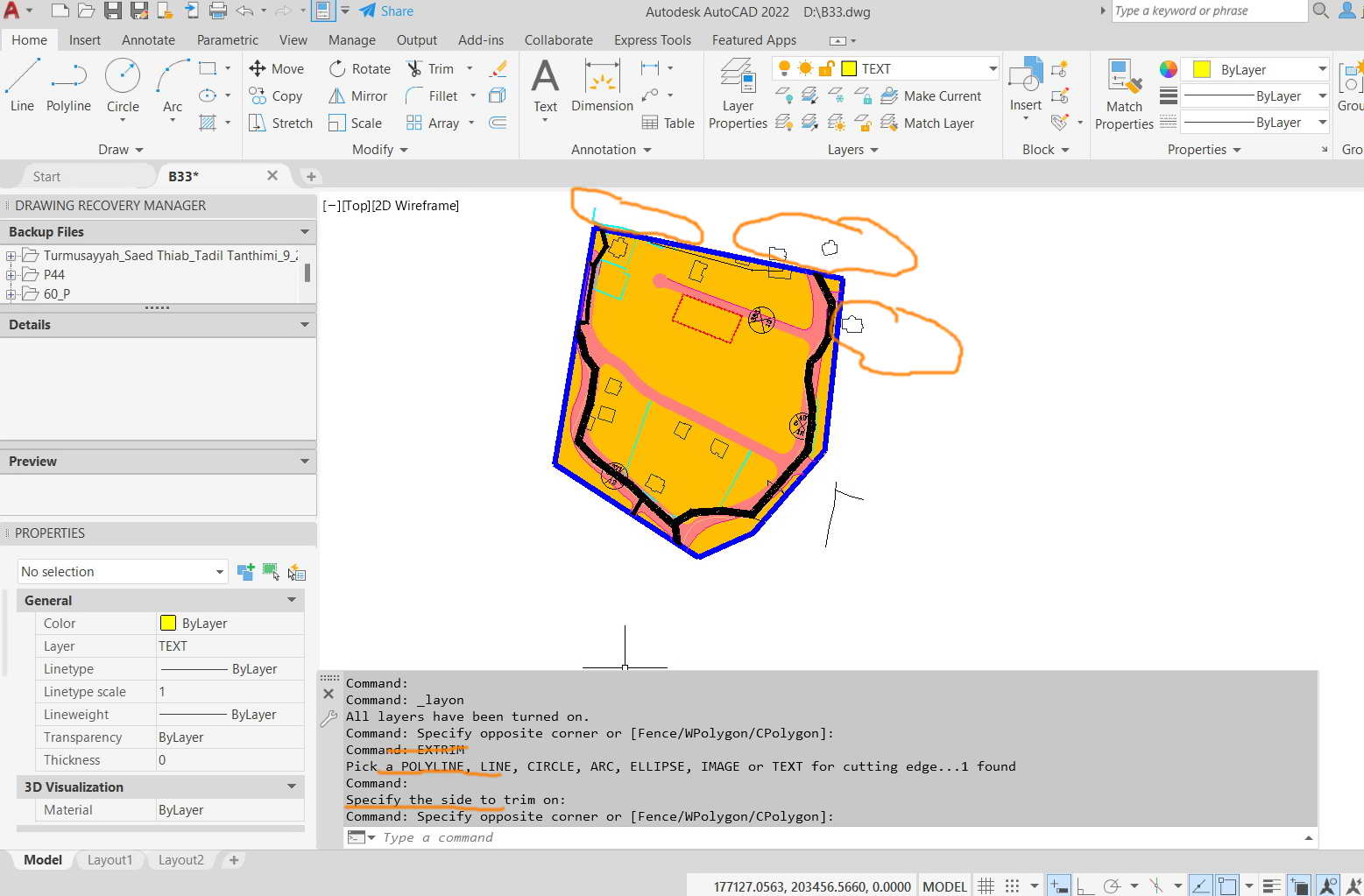 Solved: Need to delete all objects outside of a Polyline with Ease ...