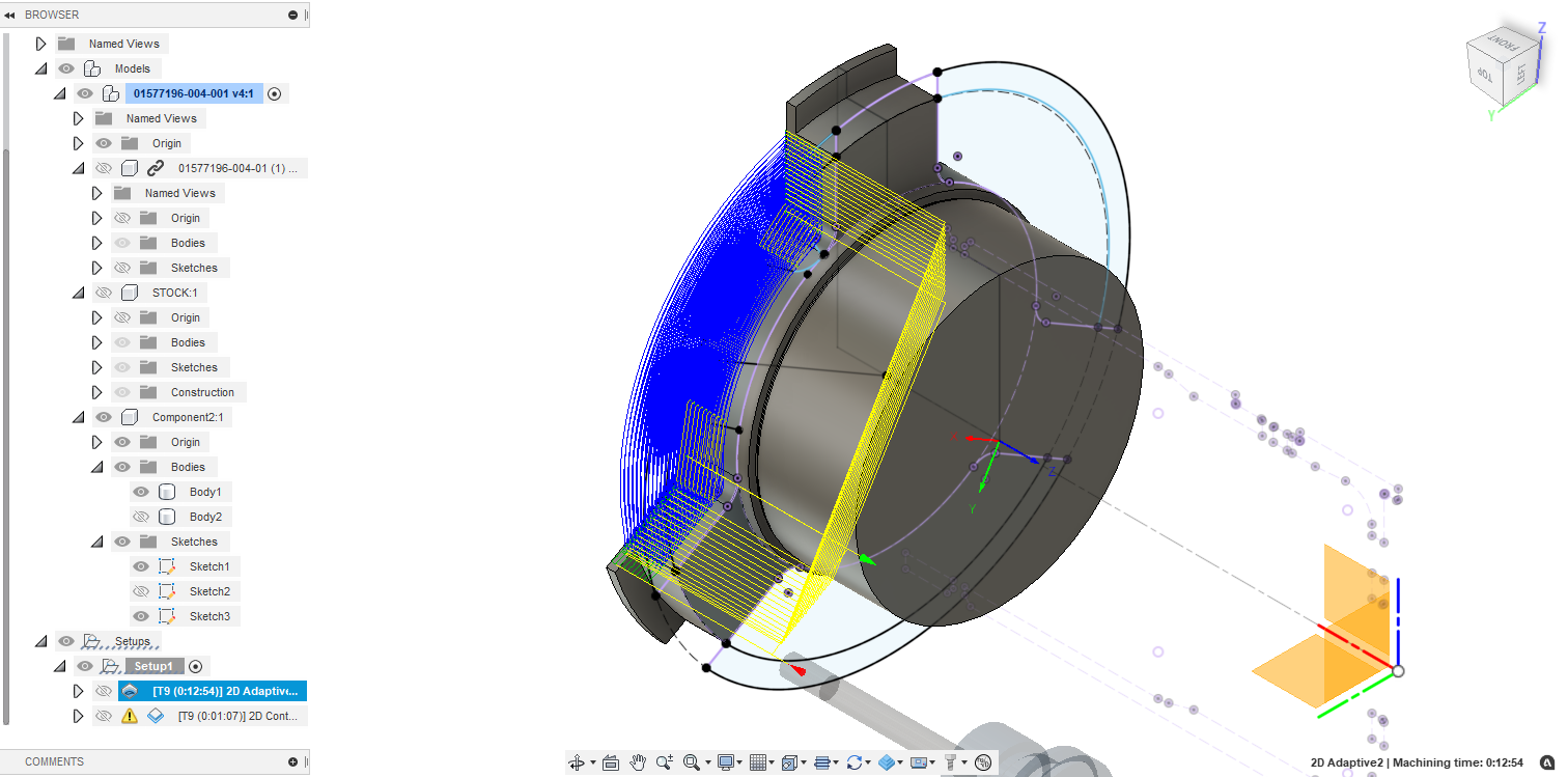 Using Wrap Machining on with axial tooling on lathe with live tooling ...
