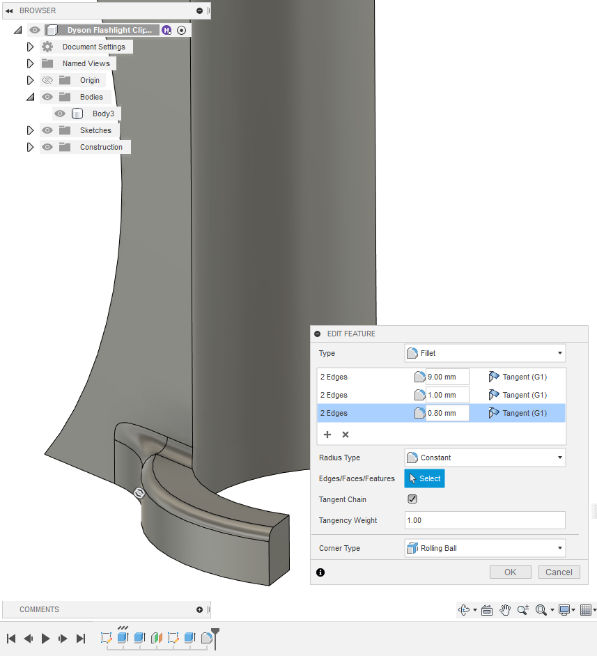 Solved: How to create fillet between two faces? - Autodesk Community