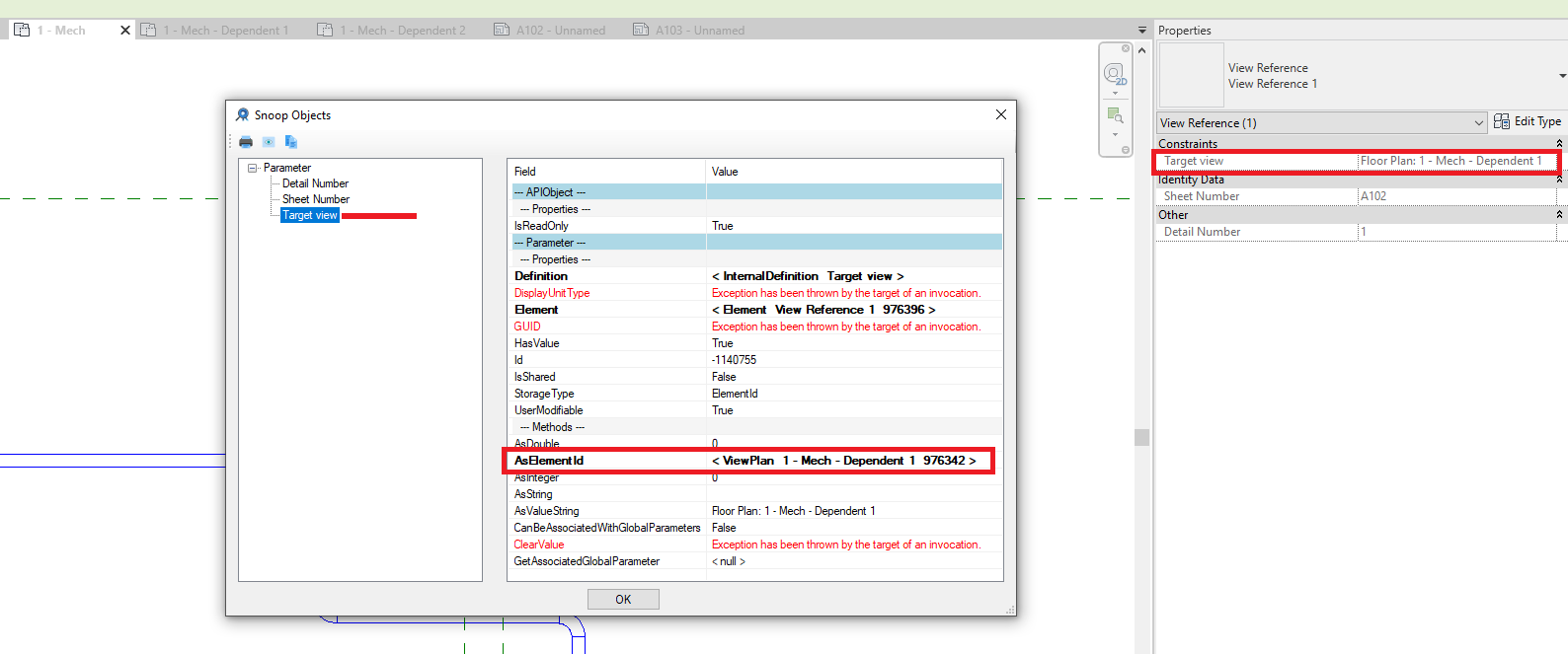 Changing ViewReference's refernce view problem - Autodesk Community