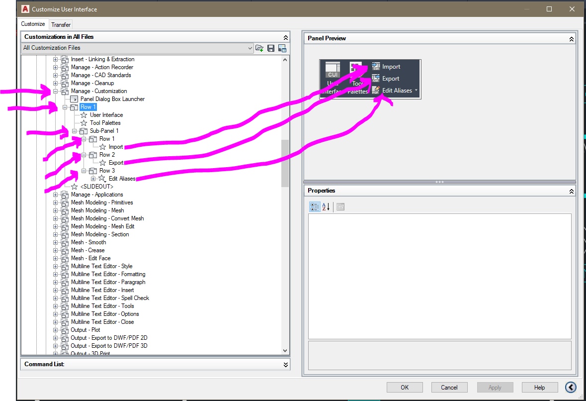 Solved: How to modify ribbon button text to be multiple lines and how to adjust justification of ...
