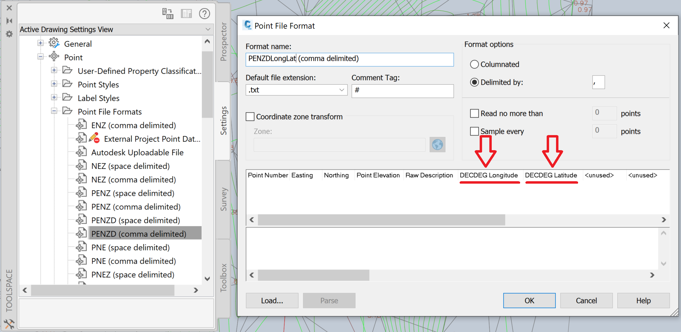 Solved: Extract geographic coordinate - Autodesk Community