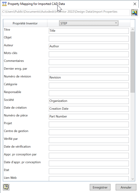 Résolu : Exporter un assemblage Inventor en format IFC pour TEKLA ...