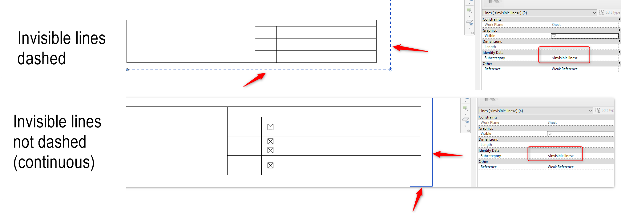 Solved: Invisible lines patterns - Autodesk Community