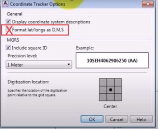 Solved: How to change DEC in DMS in MAPTRACKS tool - Autodesk Community