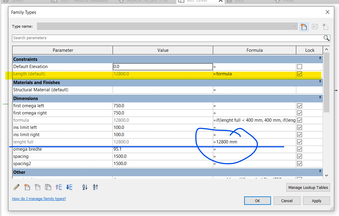 Solved: Help - Parametric array works fine in the family, it does not when loaded in the project ...