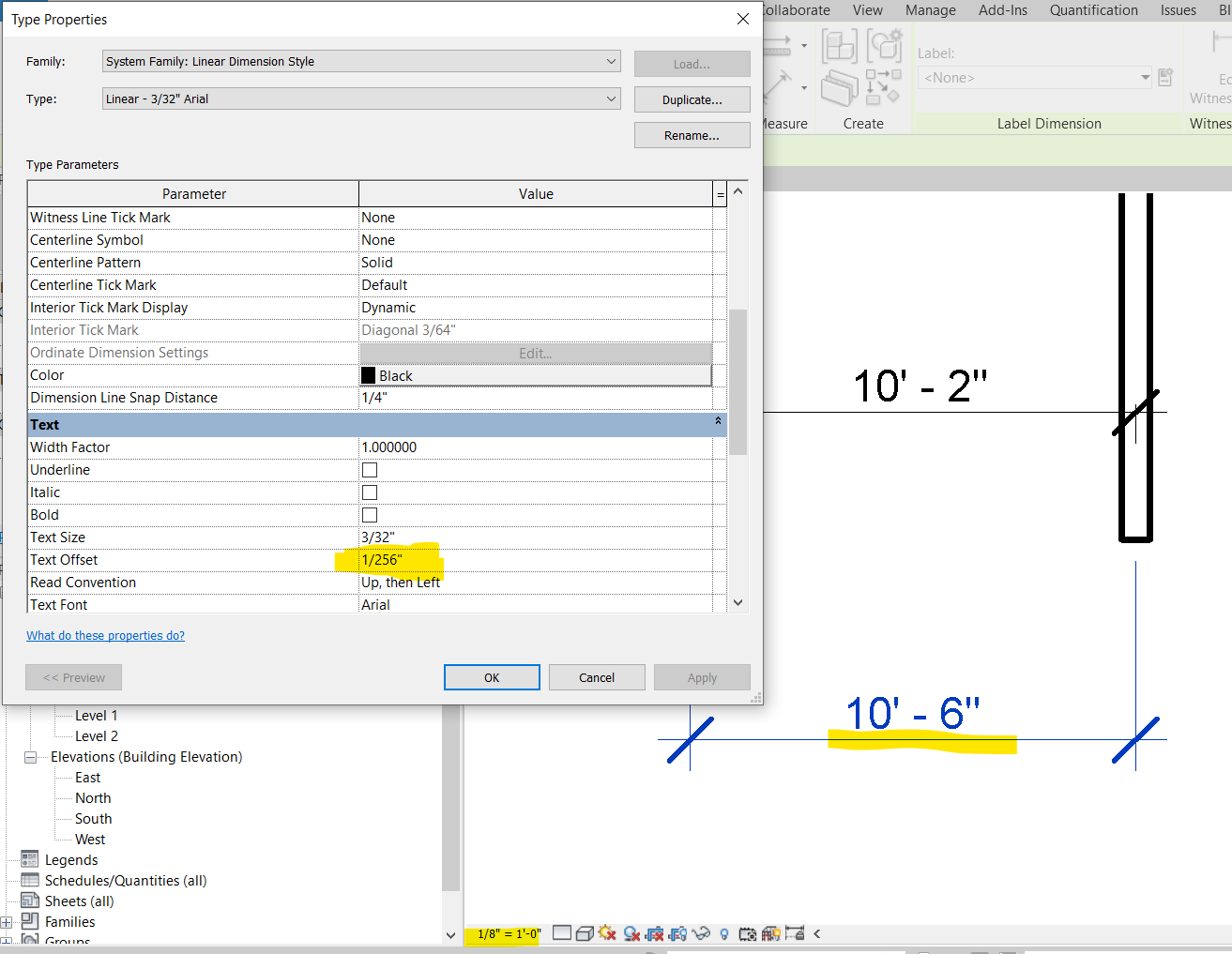 Solved: How to reduce text background (white fill/masking) in dimensions? - Autodesk Community
