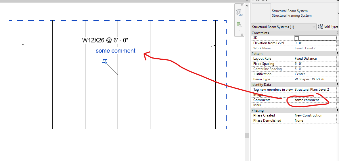 Beam System Tag with a text Parameter - Autodesk Community