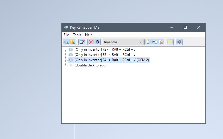 Solved: Remapping F2-F4? Or is it hard coded? - Autodesk Community