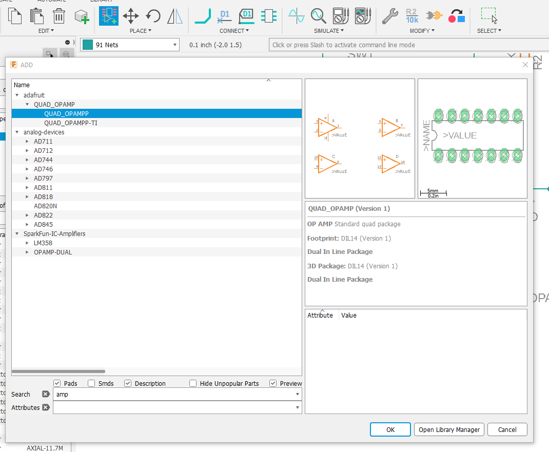 How to place second symbol of part with two symbols in a schematic ...