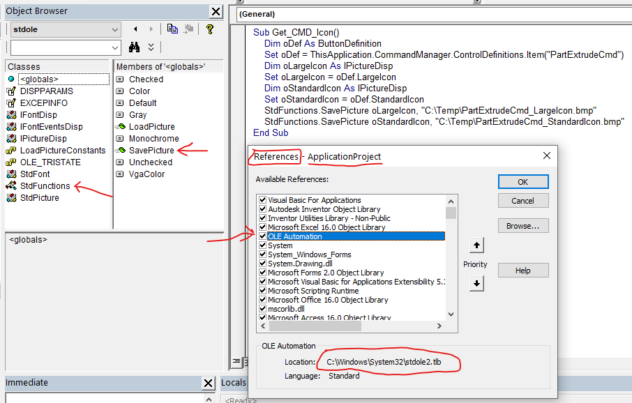 iLogic, how to get a Thumbnail to an Excel document? - Autodesk Community