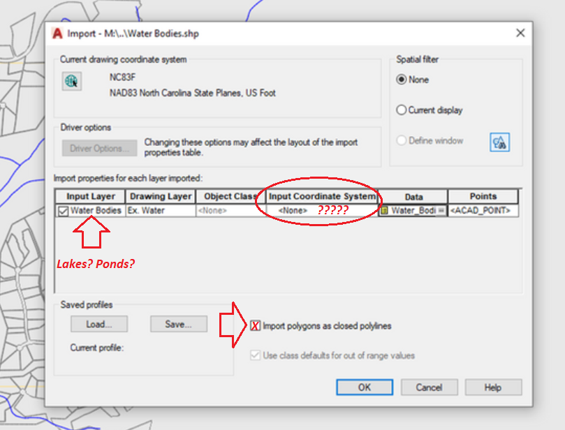 MAPIMPORT: using the either spatial filter stopped working - Autodesk Community