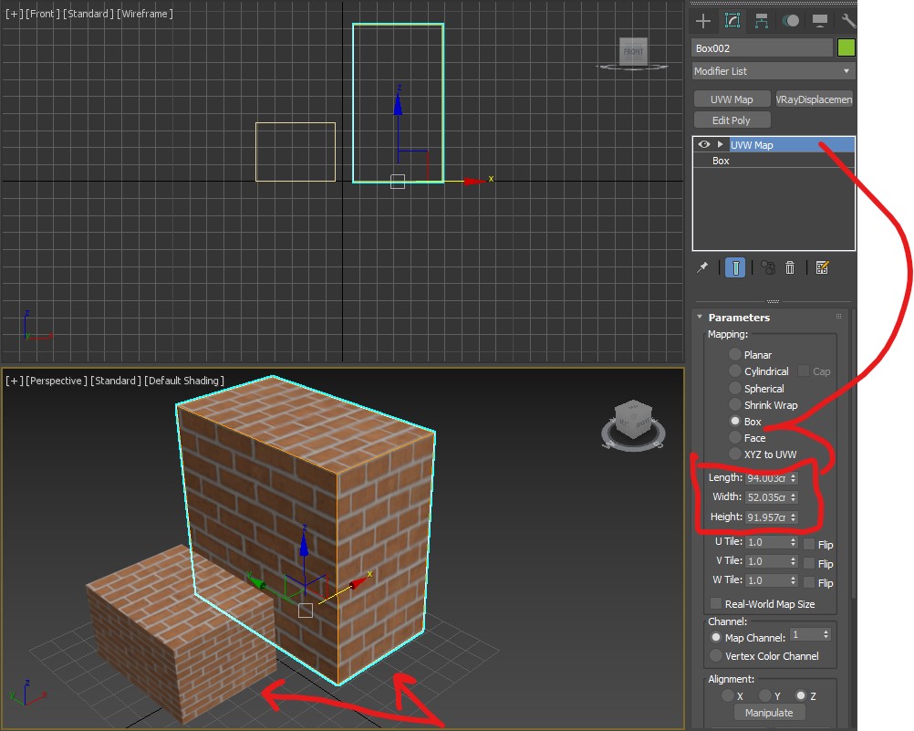 Texture scale depends on object dimensions - Autodesk Community
