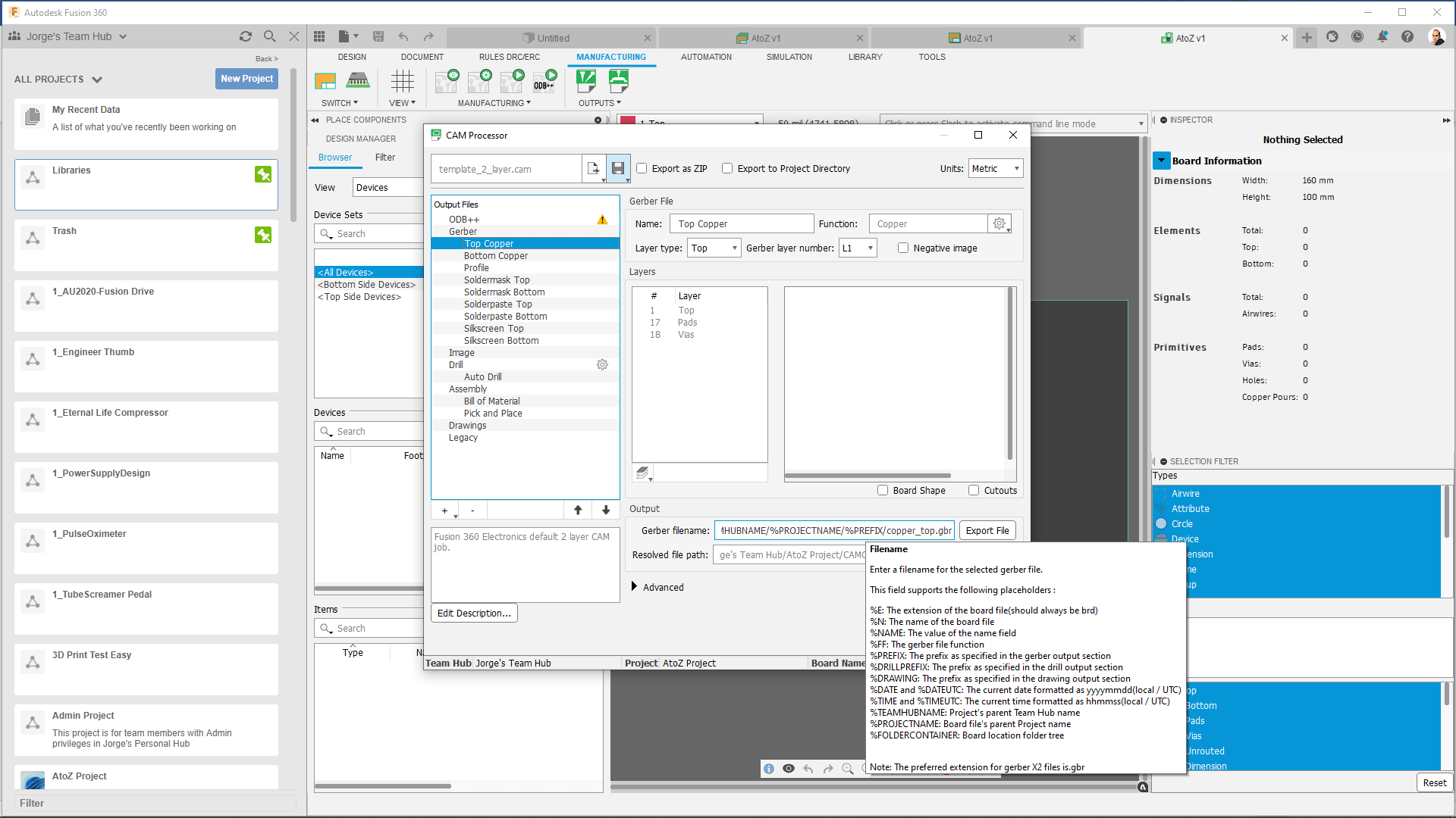 CAM processor "variables" - Autodesk Community
