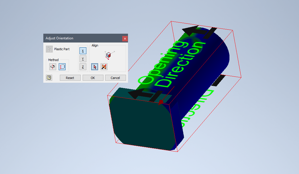 Solved: Mold Adjust Orientation - Autodesk Community