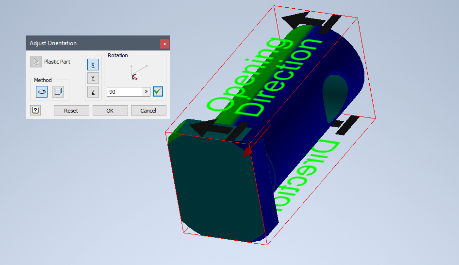 Solved: Mold Adjust Orientation - Autodesk Community