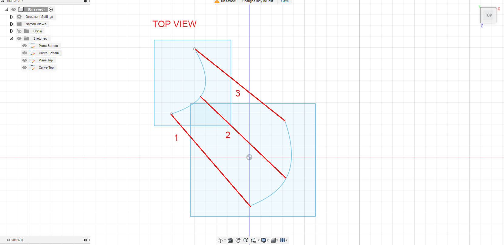 Solved: Can I create spline rails between sketches? - Autodesk Community