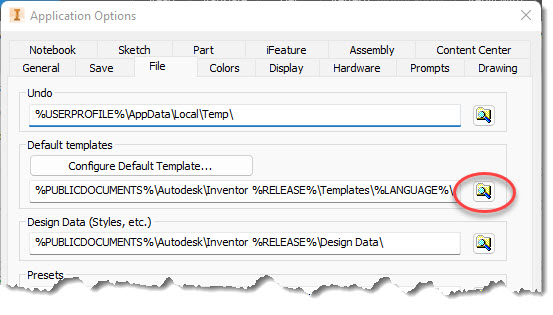 Inventor 2022 Application Settings Units keep reverting to inches - Autodesk Community